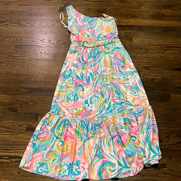 Lilly Pulitzer | Dresses | Nwt Lilly Pulitzer Mooney Midi Dress Medium ...
